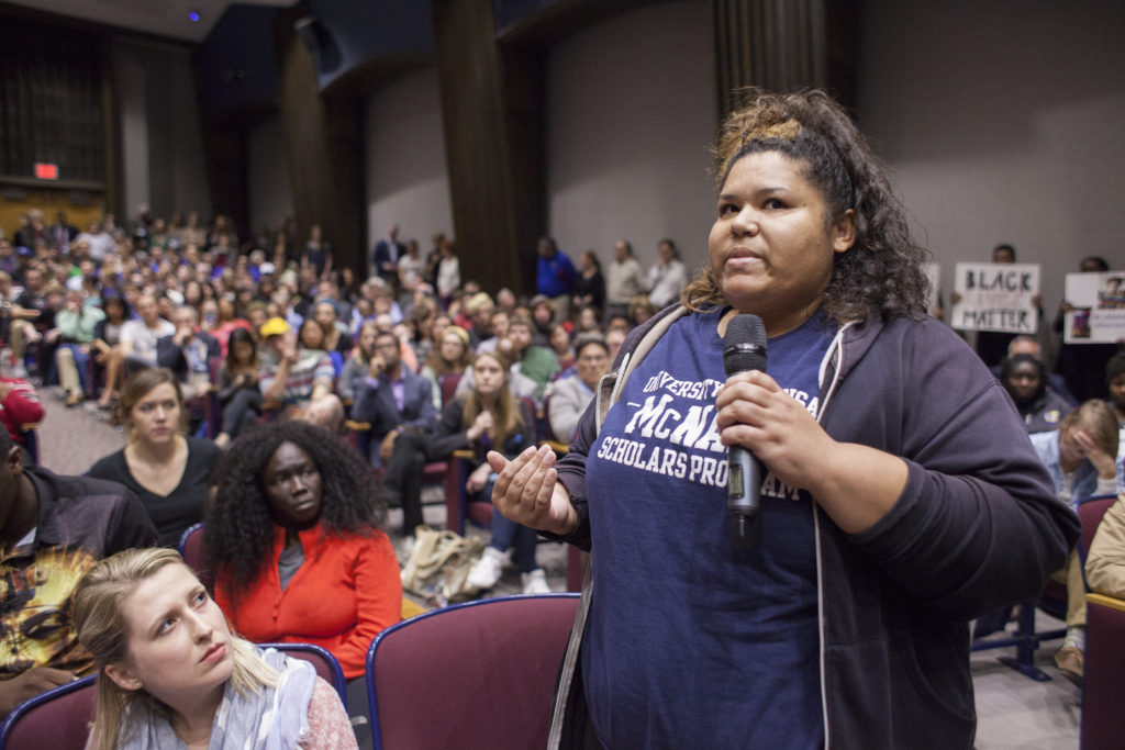 KU town hall forum on race draws about 1,000 to Kansas Union | News ...